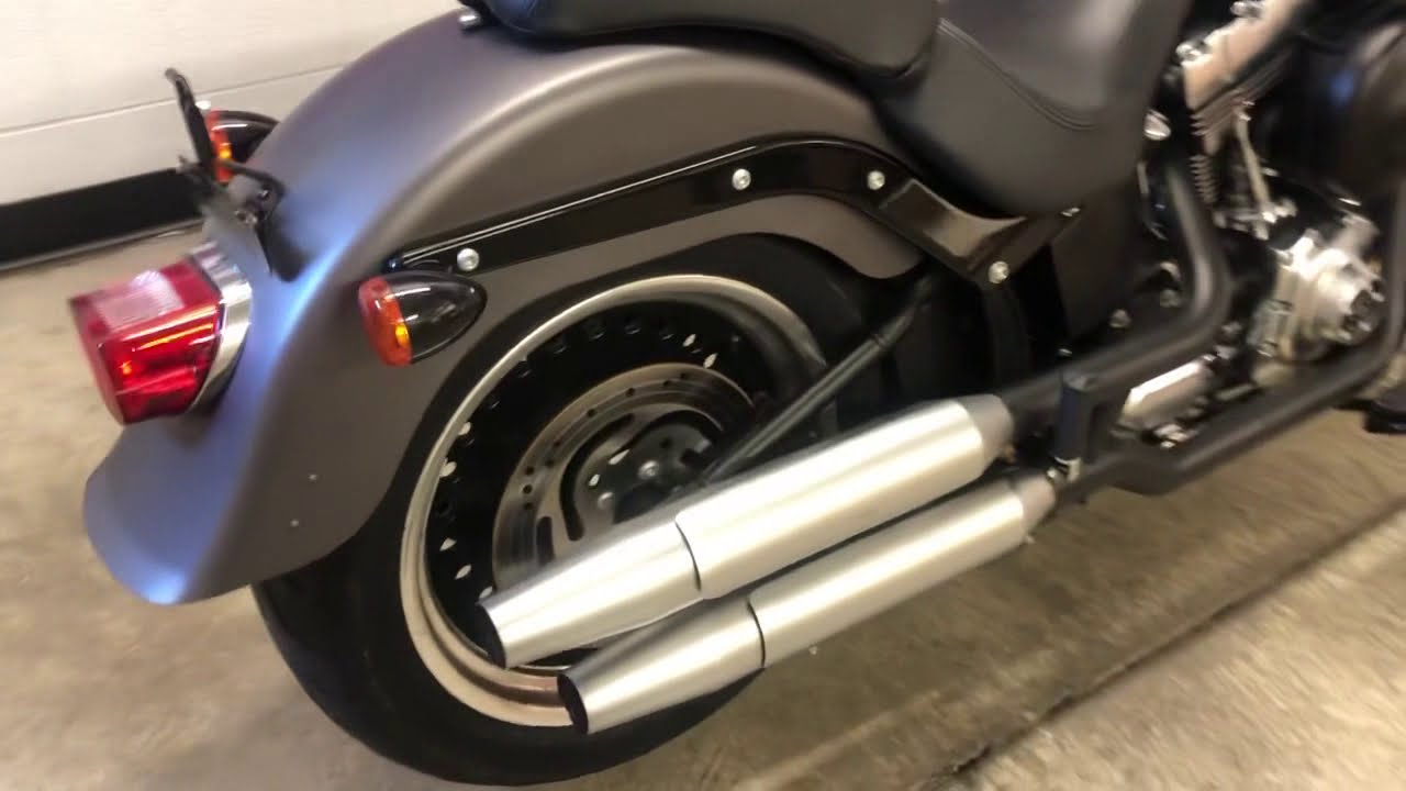 2016 FLSTFB FatBoy Low Harley-Davidson - YouTube
