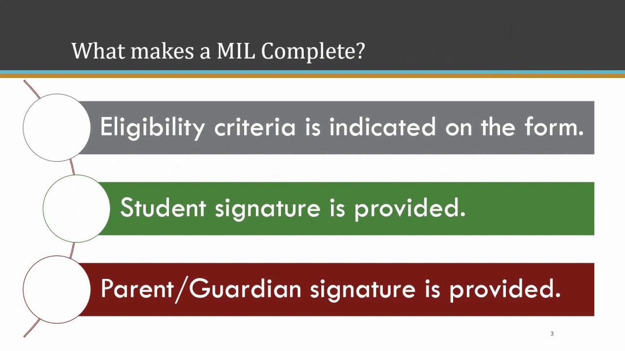 Missing Information Letter Tutorial - YouTube