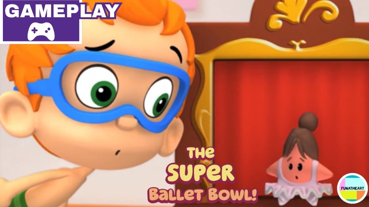 🩰 Bubble Guppies The Super Ballet Bowl Gameplay! (Play Along Games) # ...