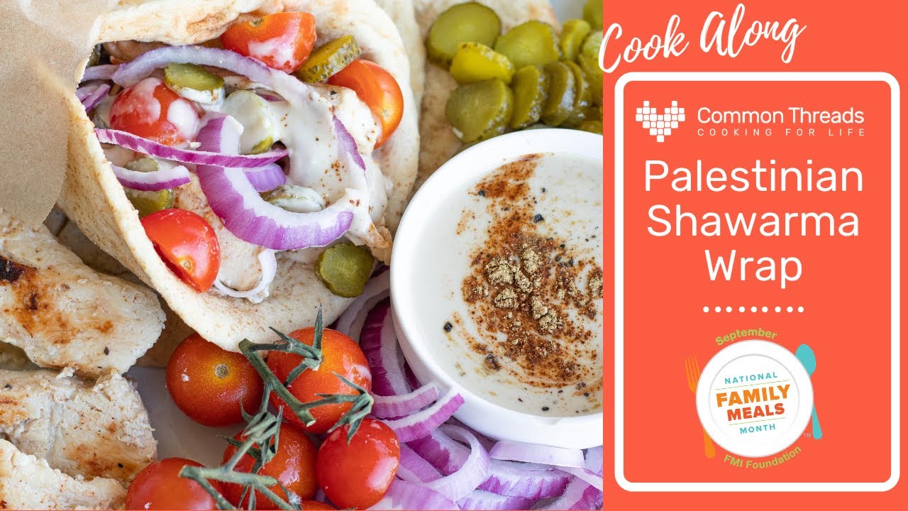 Palestinian Shawarma Wrap Recipe - YouTube