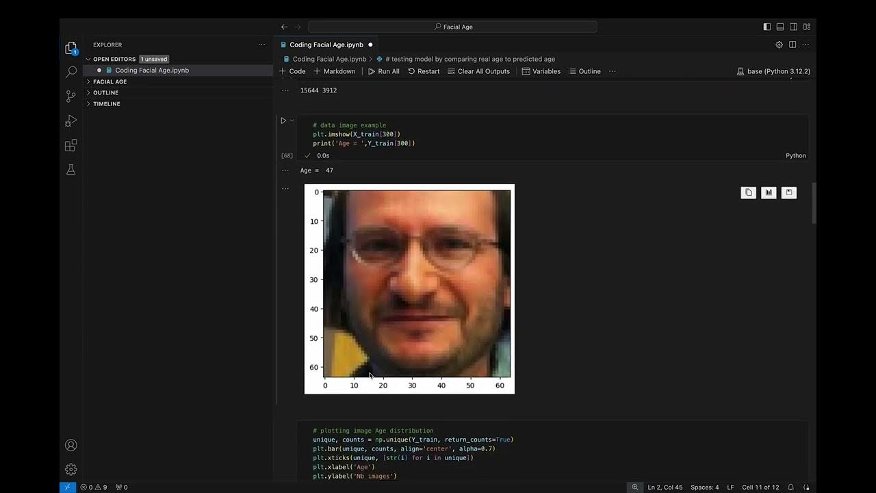 Demo Software Age Detection Using CNN Deep Learning - YouTube