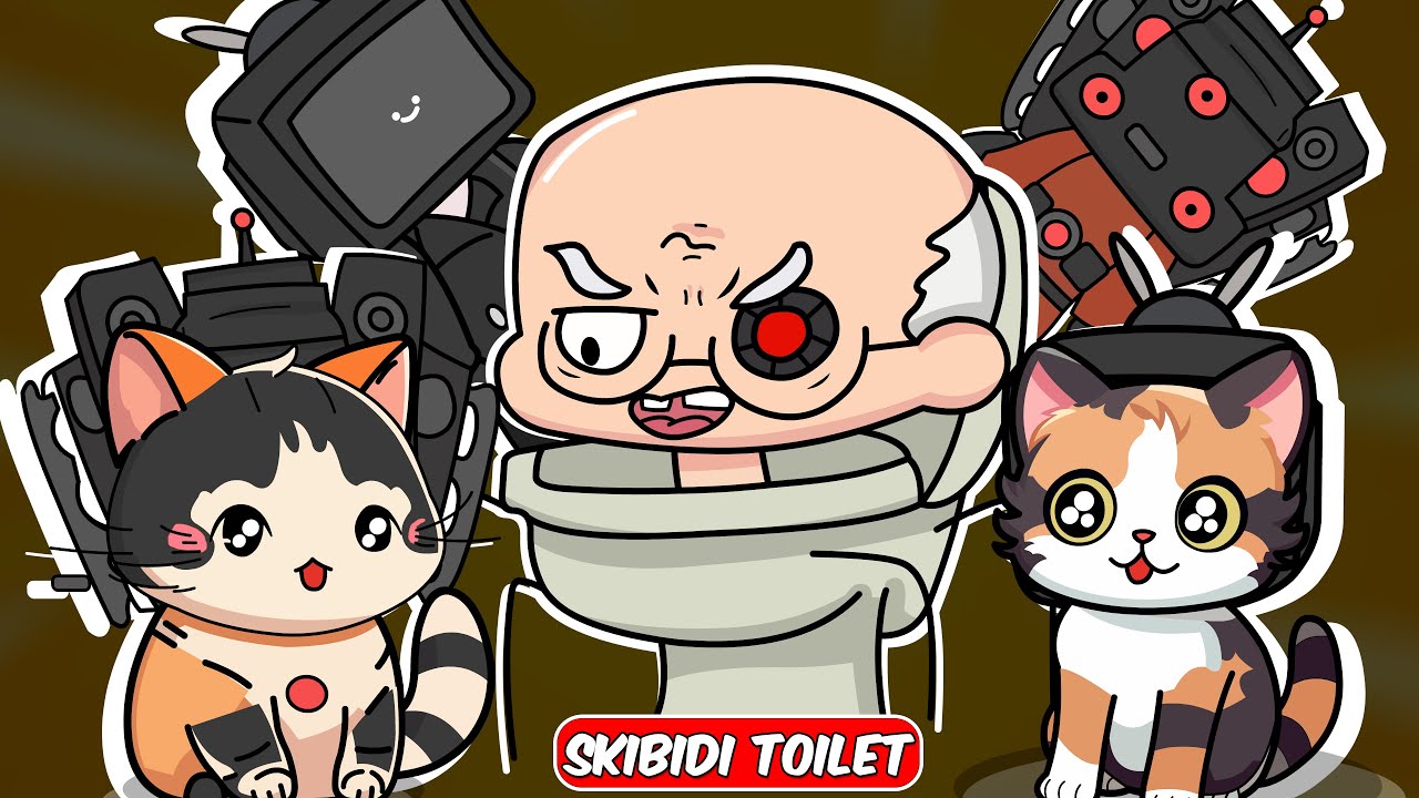 Cute Cat Laser | Skibidi Toilet Anime | Janet Animation - YouTube