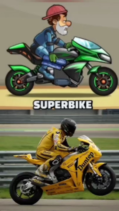 Hill Climb Racing 2 SUPERBIKE vs RALLY CAR Hcr 2 Shorts - YouTube