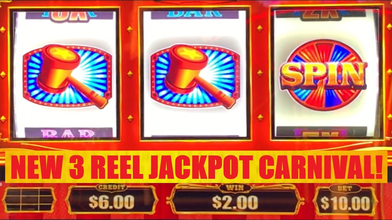 BIG WINS! AWESOME NEW 3 Reel slots! Jackpot Carnival + Smokin Hot slot ...