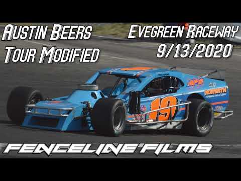 Austin Beers Tour Modified Evergreen Raceway 9/13/2020 - YouTube