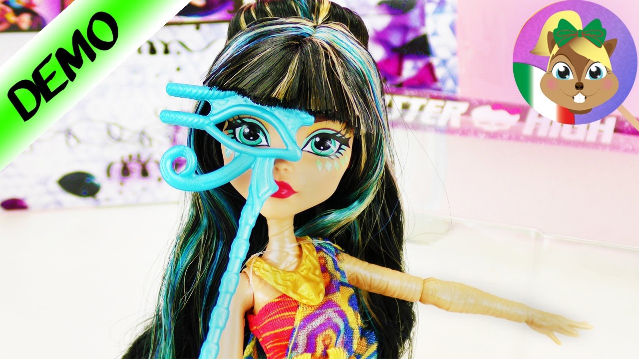 Welcome to Monster High: Cleo De Nile, la figlia della mummia! - YouTube