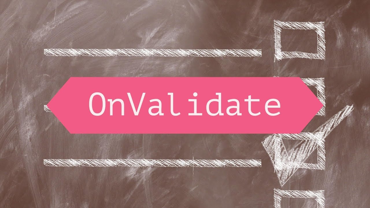 Practical use for the Unity OnValidate() Method - YouTube