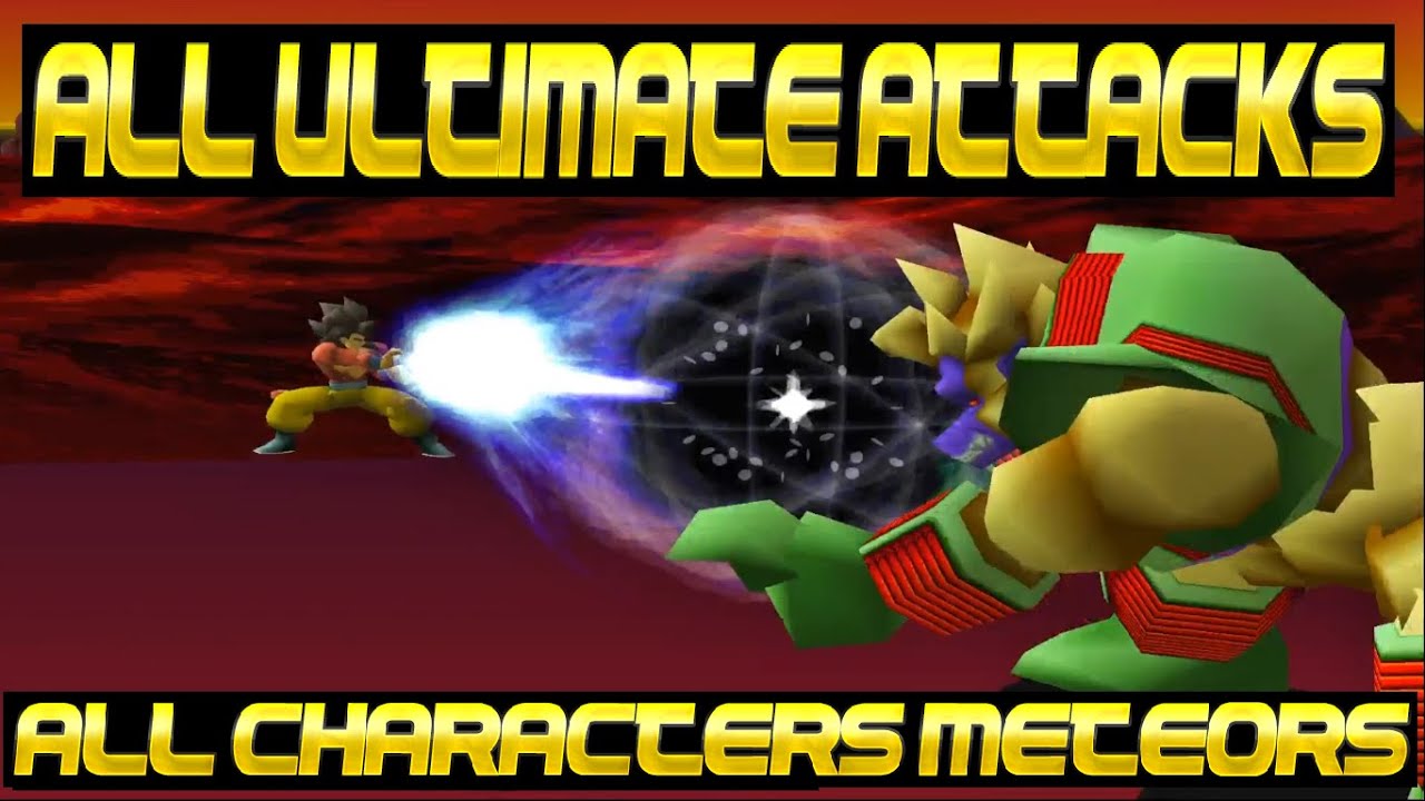Dragon Ball GT: Final Bout - All Ultimate Attacks, Special Attacks ...