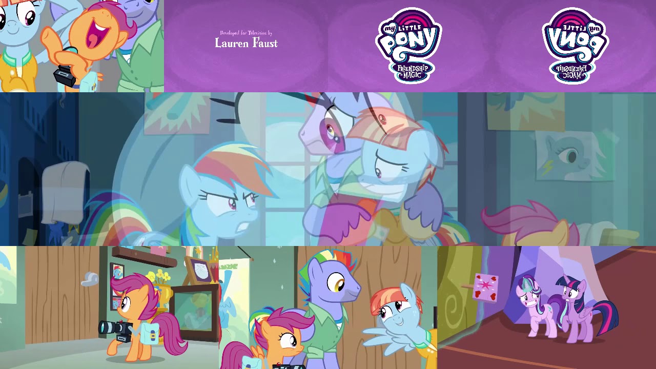 [MLP:FIM] Rainbow Dash Yells at her Parents has a Sparta Extended Remix ...