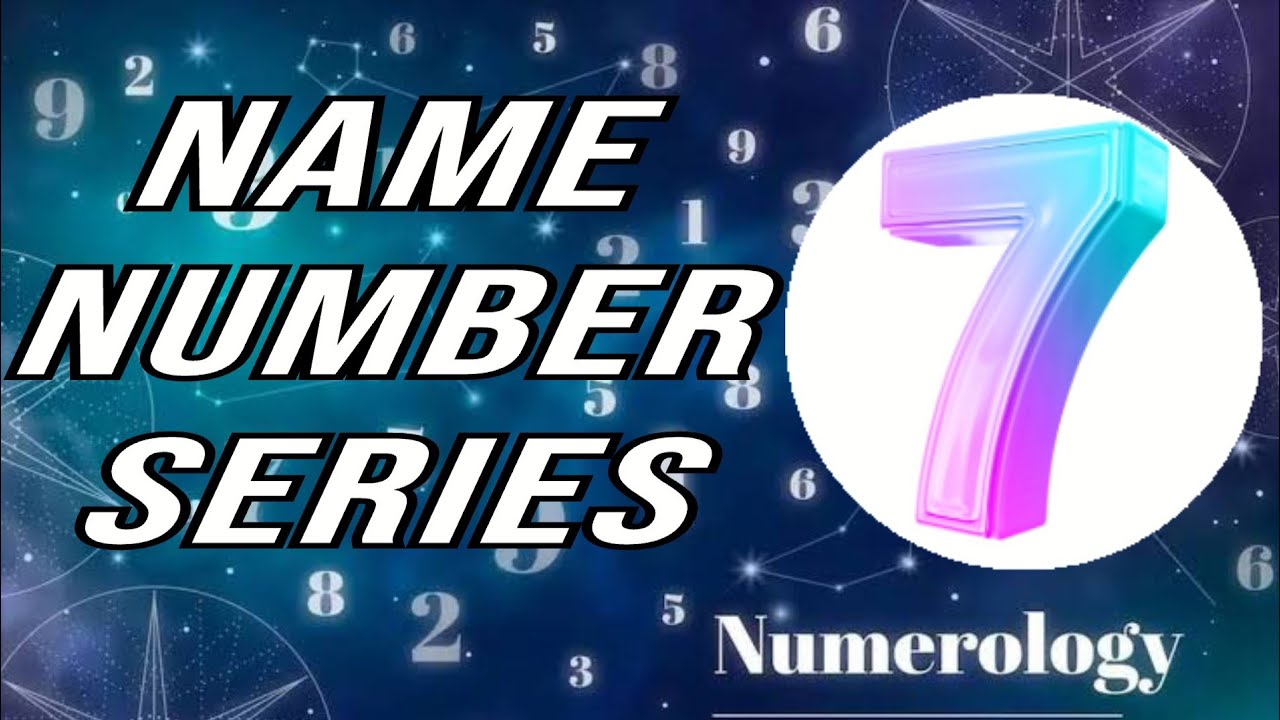 Name Number 7 Numerology l Name Numerology l Numerology l Actors ...