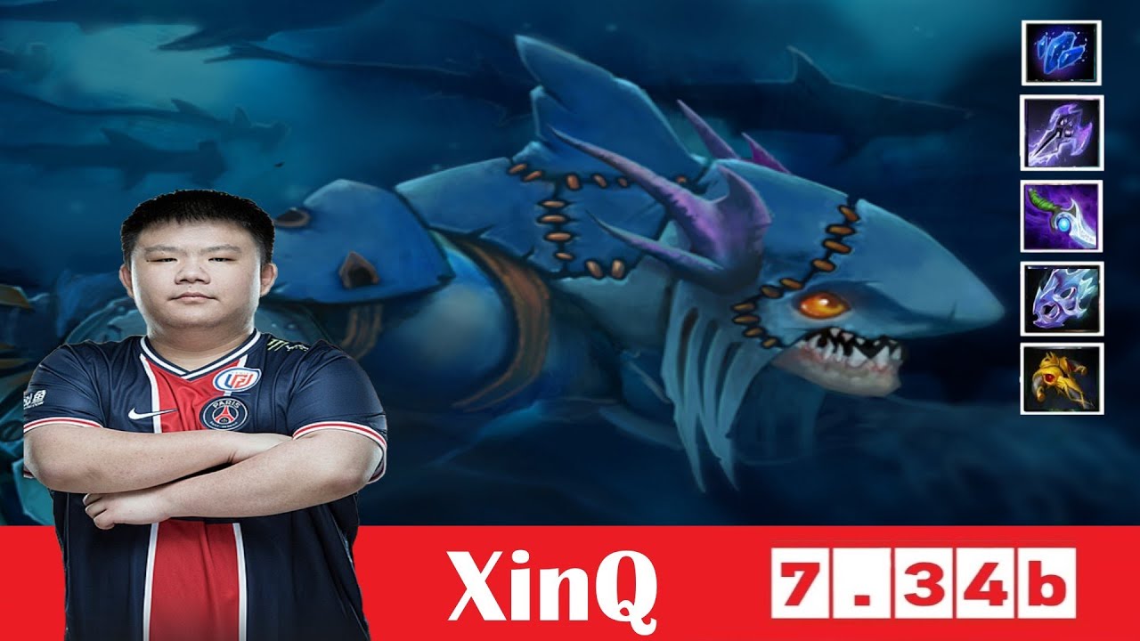 [DOTA 2] XinQ the SLARK [OFFLANE] [7.34b] - YouTube