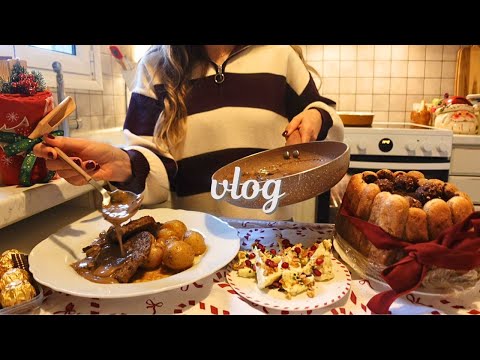 Christmas Family Table & Private Dinner for Two 🎄 Beef Fillet, Biscoff Cheesecake