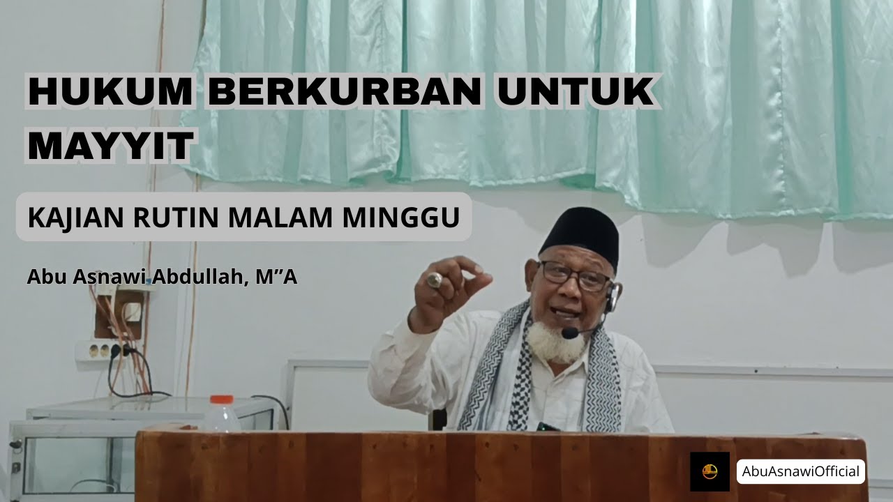 Hukum berkurban untuk mayyit - YouTube