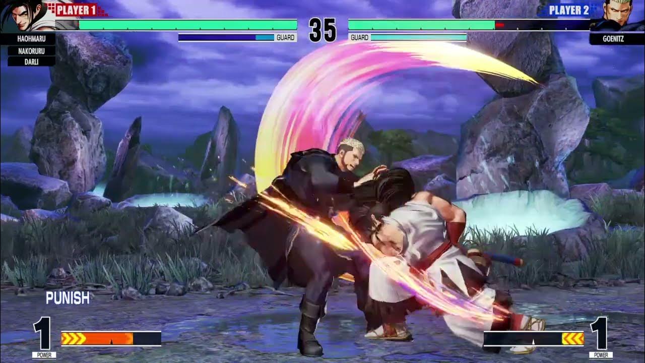 KOF XV - Haohmaru vs Goenitz ( Finished with Climax Super) - YouTube