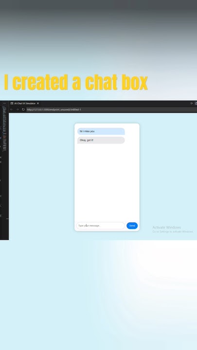 "AI Chatbot Using Only HTML CSS JS 😱 | One Page Project for Beginners!"#html#css #js #coding# ...