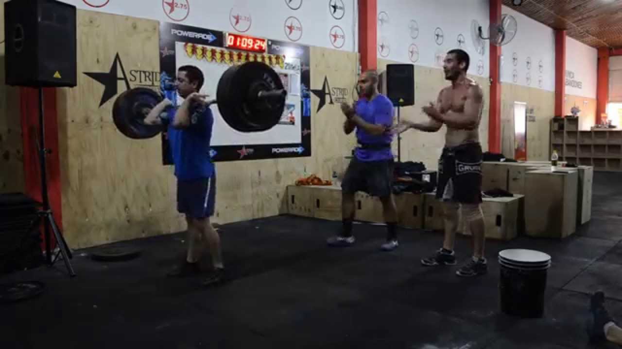WODs Open Southfit - Equipo Astrid CrossFit B - YouTube