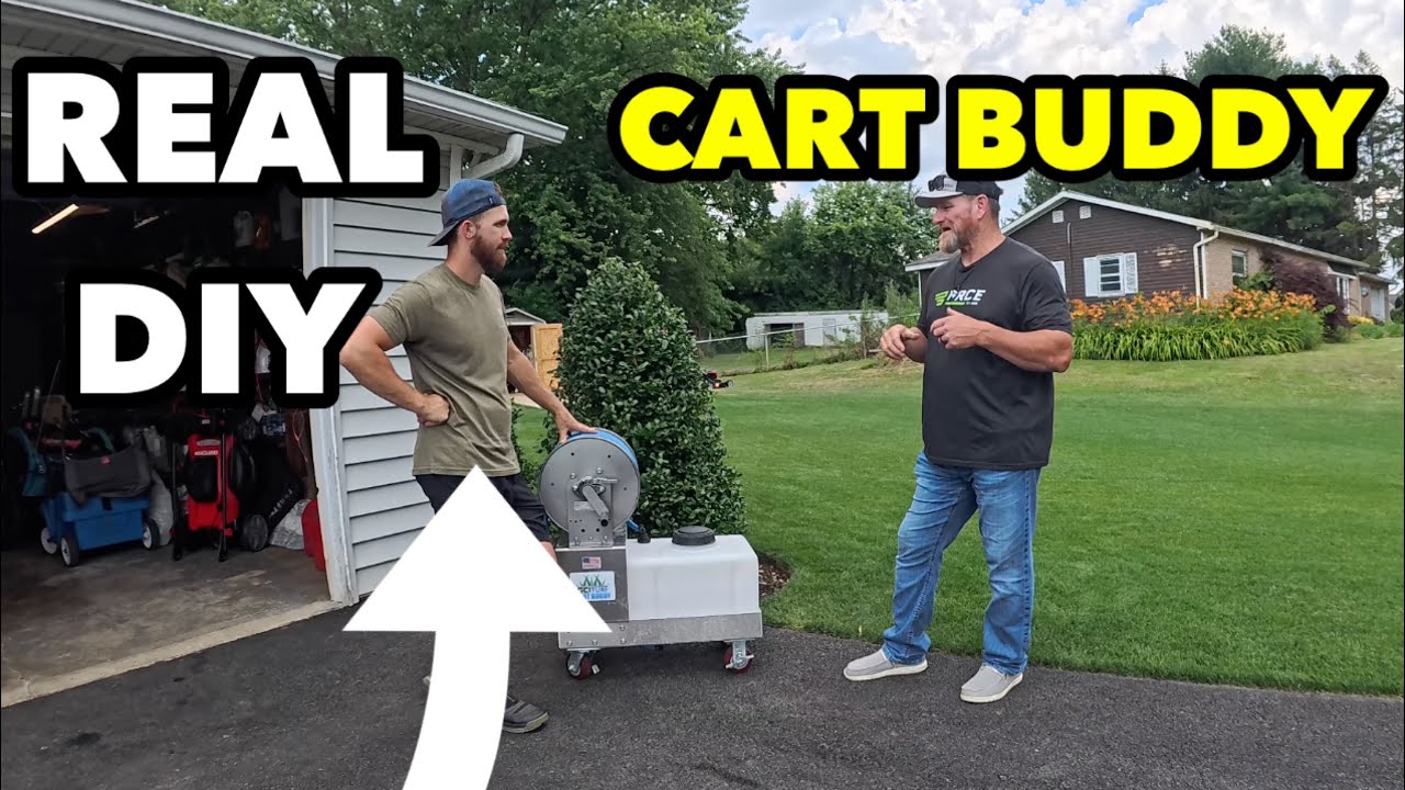 Real DIY Homeowner GCI Turf Cart Buddy Testimonial - YouTube
