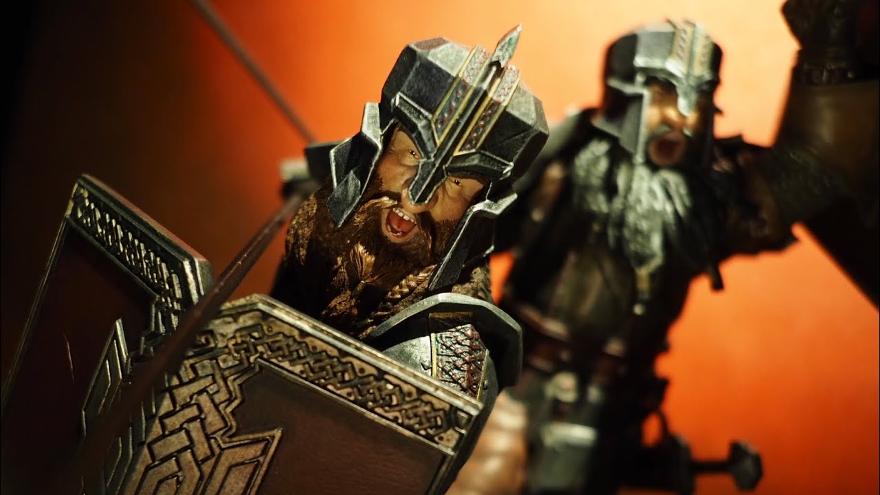 Dáin II Ironfoot and Dwarf Soldiers of the Iron Hills by Weta Workshop ...