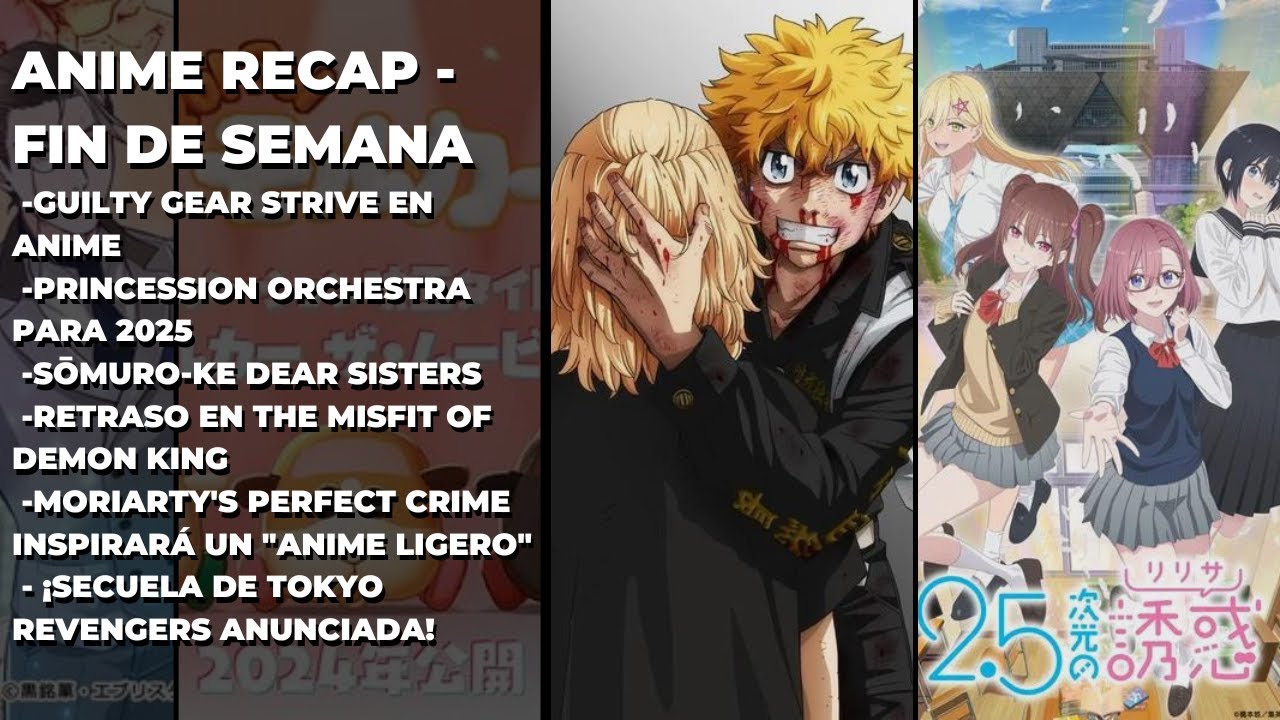 Anime Recap: Resumen de Noticias Fin de Semana #1 - YouTube