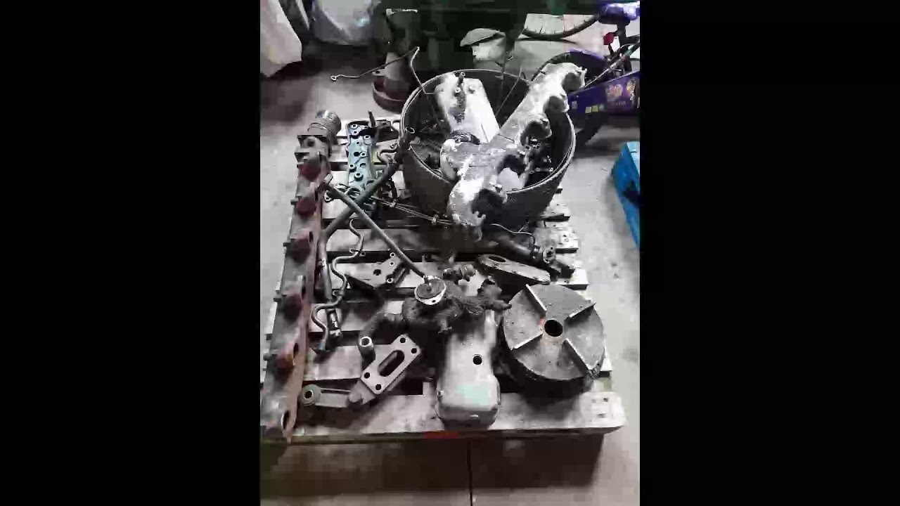 Gardner engines: a horizontal engine - Gardner 6HLW: PART II - YouTube