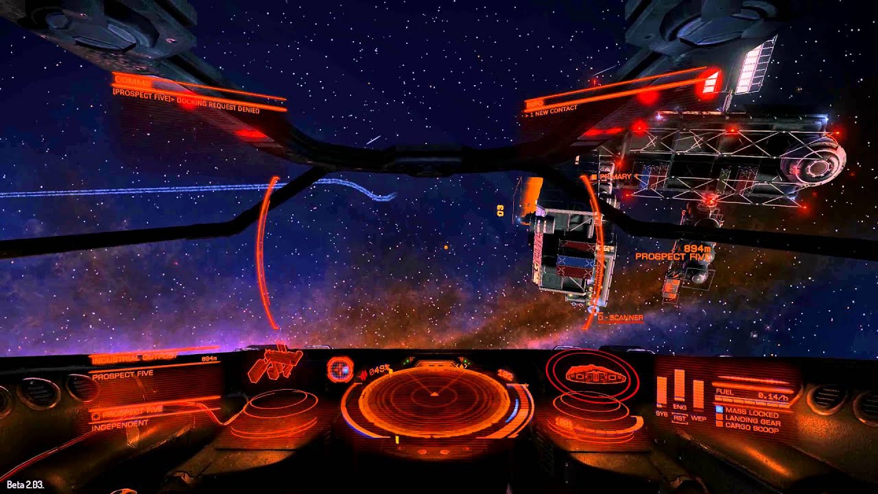 Elite: Dangerous Beta 2.03 Outpost Survey 1440p - YouTube
