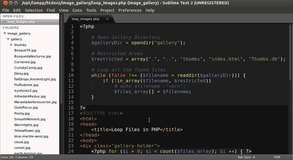 PHP Tutorial: Loop through files in PHP and paginate output. ( Part 2 ) - YouTube