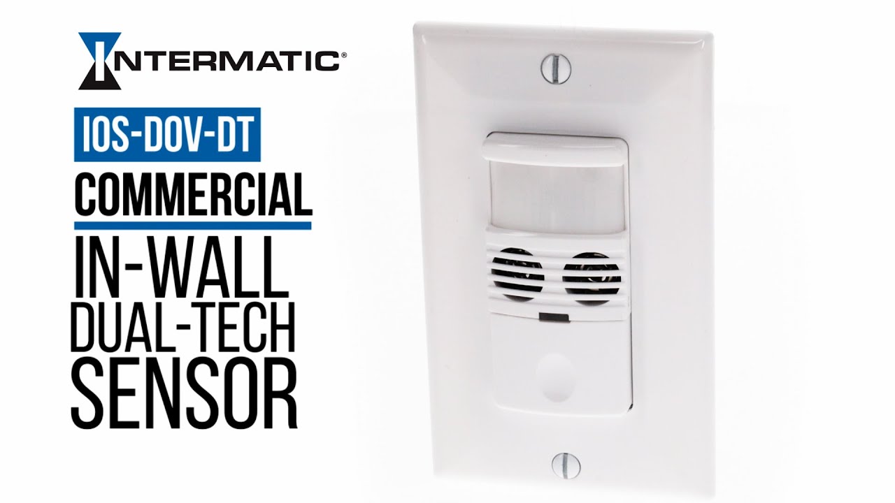 Intermatic IOS-DOV-DT Commercial Grade Dual Technology Sensor Overview ...