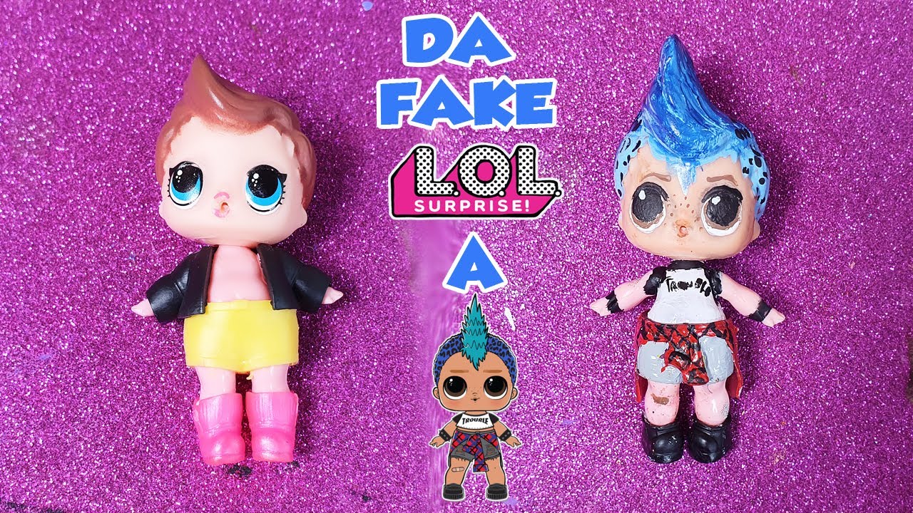 La Fake LOL Surprise diventa PUNK BOI [Trasformazione LOL] - YouTube