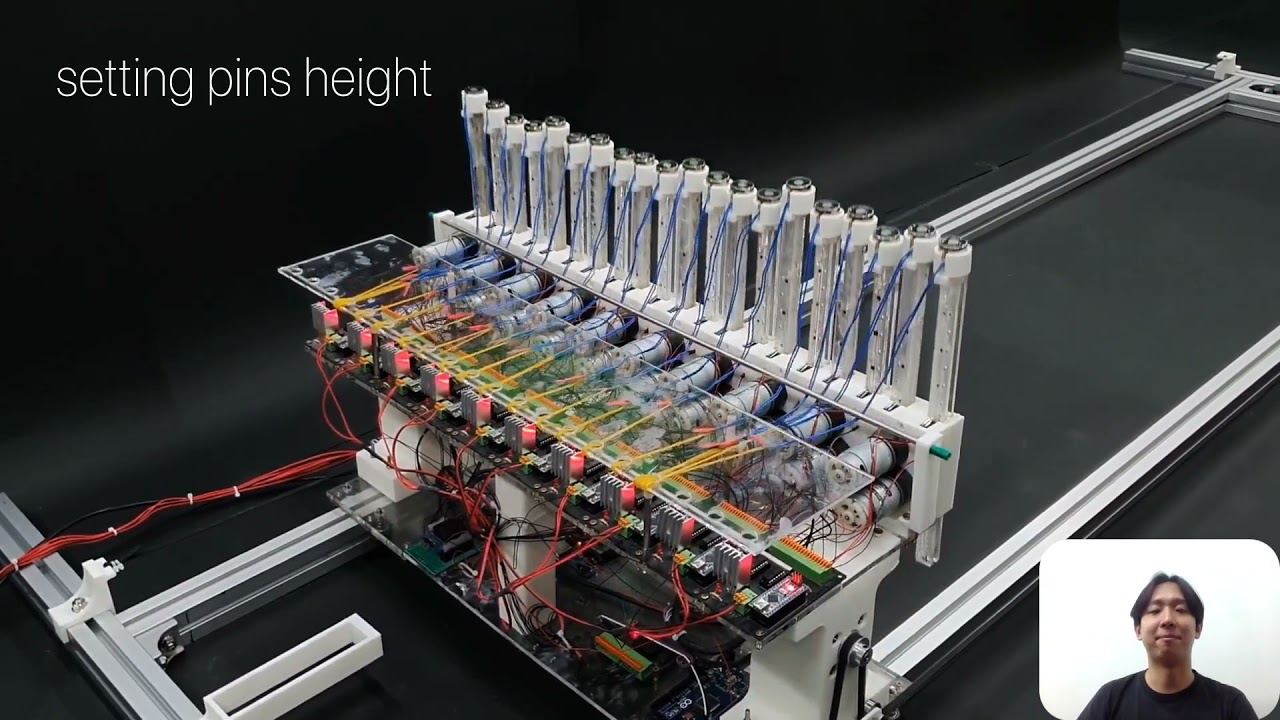 Elevate: A Walkable Pin-Array for Large Shape-Changing Terrains - YouTube