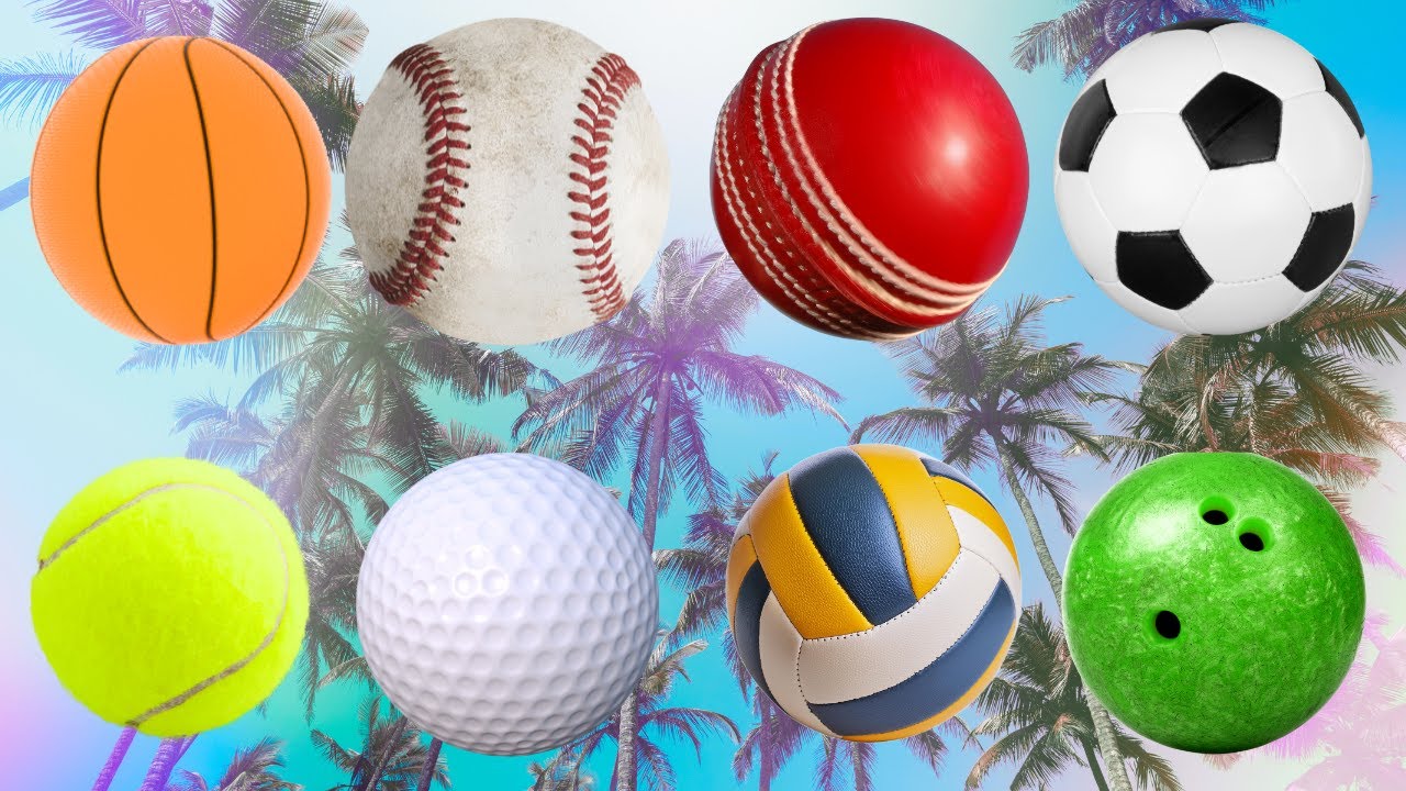 Sports Balls for Kids ⚽️ | Learn English | Fun Learning Videos for ...