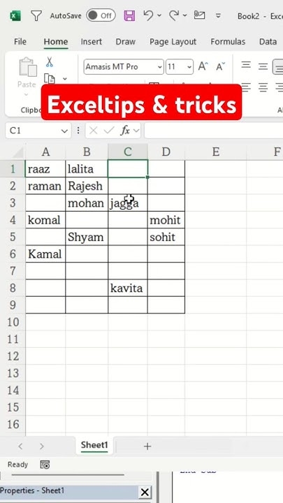 Exceltips & tricks #excelfunction #exceltips #exceltutorial #exceltricks #excelshort #shorts # ...