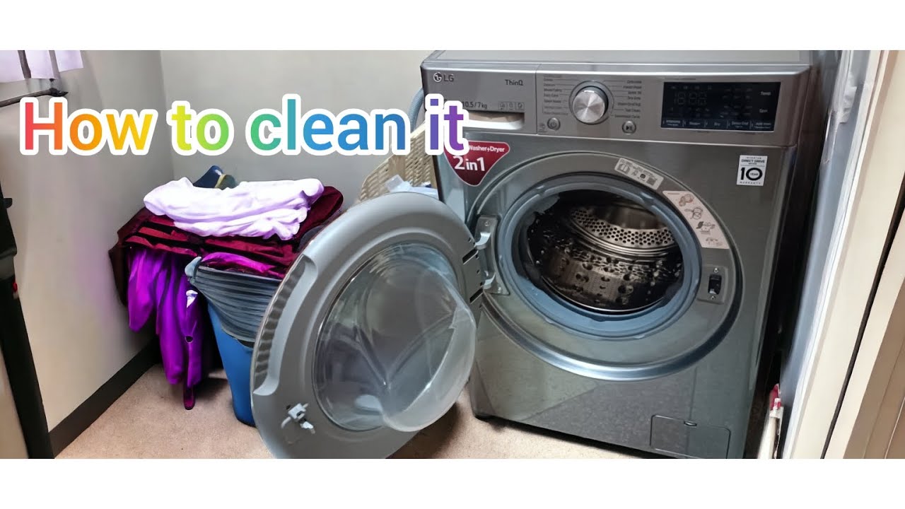 How To Clean Your Washing Machine (Quick & Easy) - YouTube