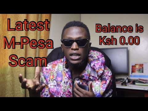 Latest M-Pesa Scam! How your savings is withdrawn when you check your ...