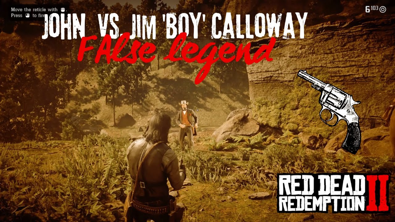 RDR2: John vs. Jim 'Boy' Calloway - The Final Duel of a False Legend ...