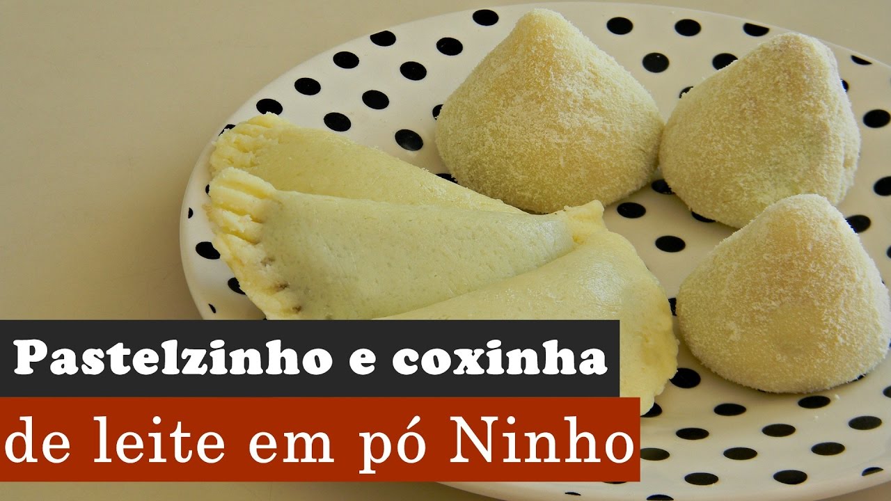 Pastel e Coxinha de Leite Ninho - YouTube
