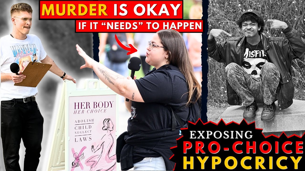 Fake Lib DESTROYS "Her Body Her Choice" Arguments & Exposes Pro-Choice Hypocrisy - YouTube