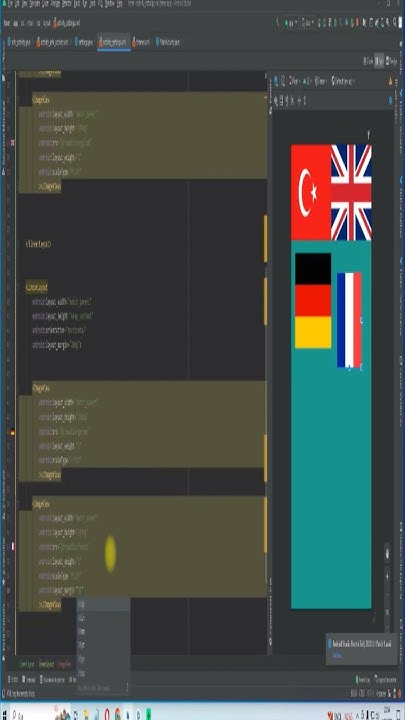settings page making in layout with custom Button and imageview ( Android Studio ) - YouTube