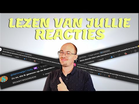 IK BEN FAN!! - Lezen van jullie reacties - YouTube
