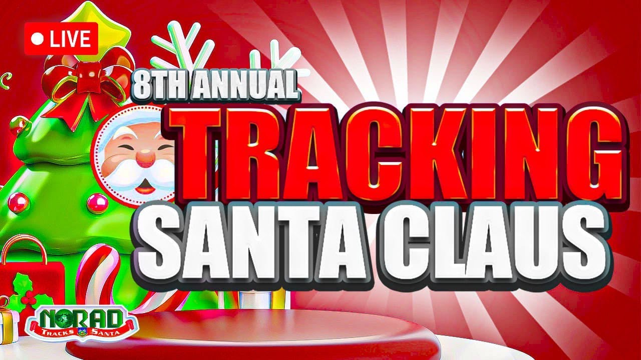 AML Santa Tracking - 8th Annual Santa Tracking Livestream (Part 1 ...