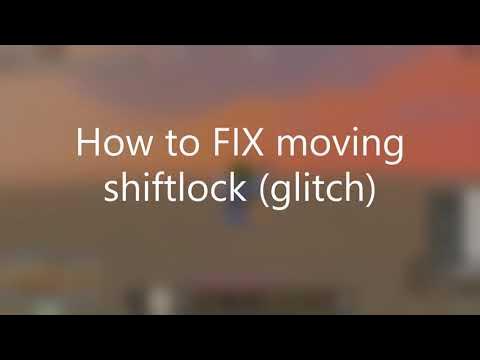 How to fix cursor moving with shift lock problem ROBLOX - YouTube