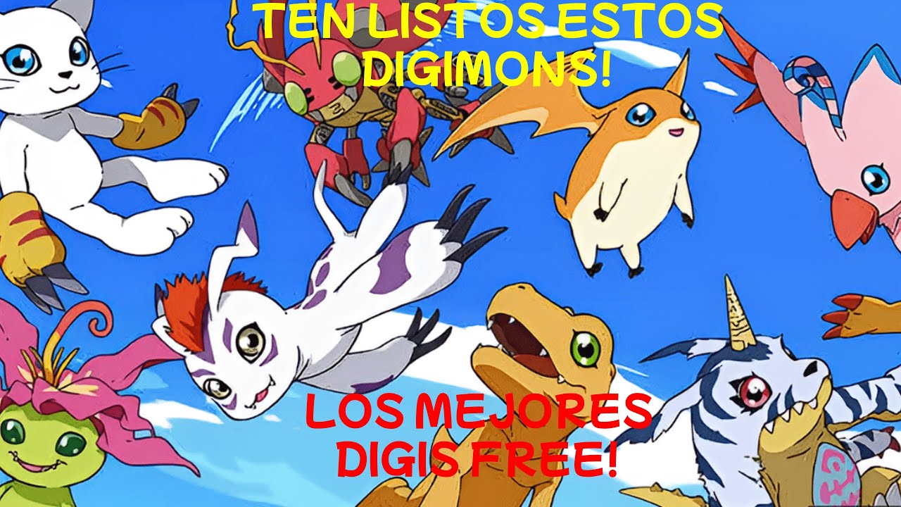 LOS MEJORES DIGIMONS GRATIS, PARA EARLY, MID Y LATE GAME! DIGIMON ...