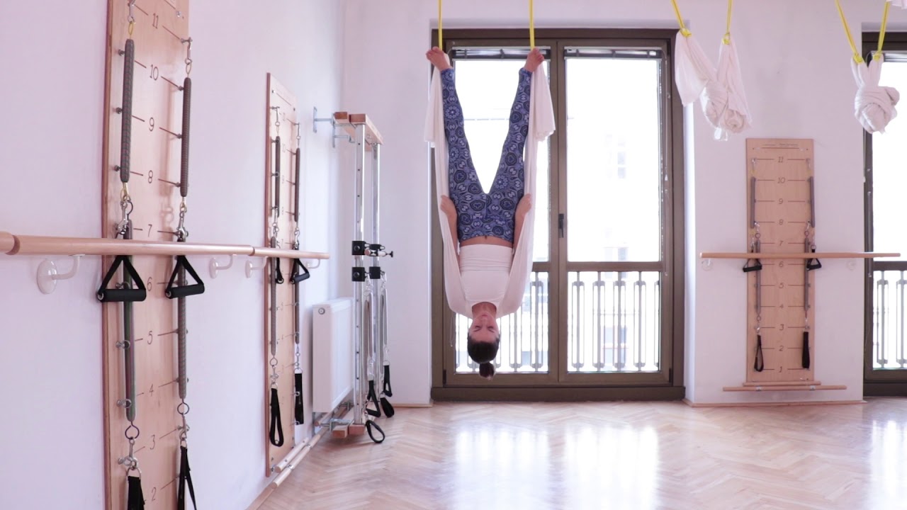 Aerial Yoga: Bat - YouTube