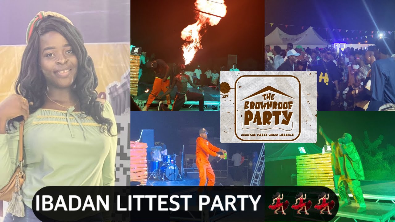 THE BROWN ROOF PARTY || No-one warned me Ibadan People party this hard ...
