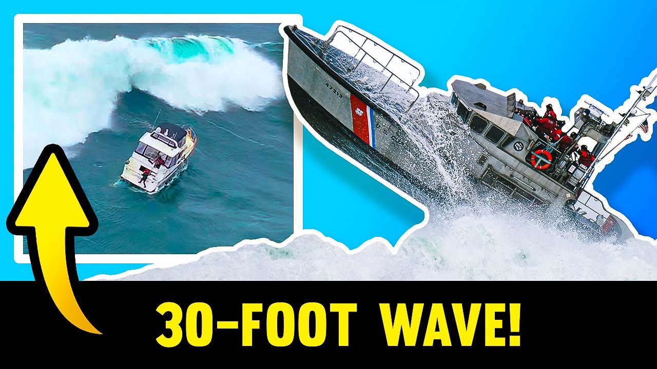 How Coast Guard Surfmen Train For Massive Waves - YouTube