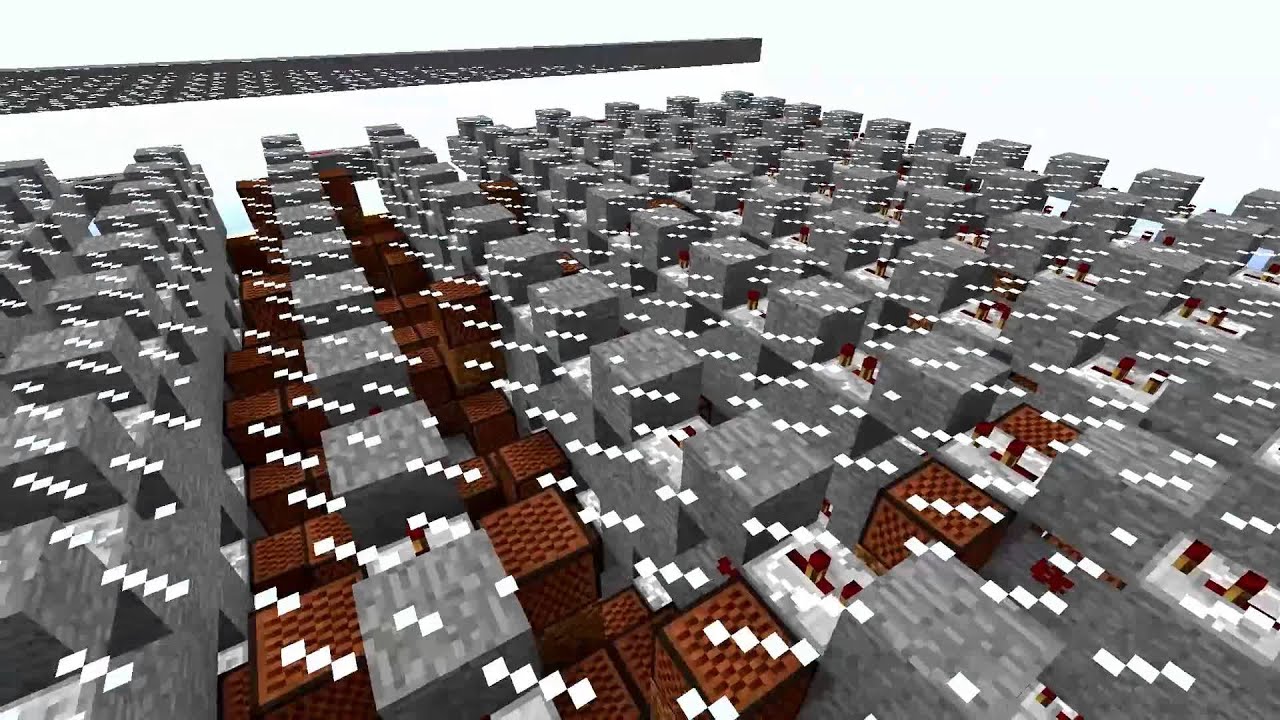 Minecraft Note Blocks : Happy - Pharrell Williams - YouTube