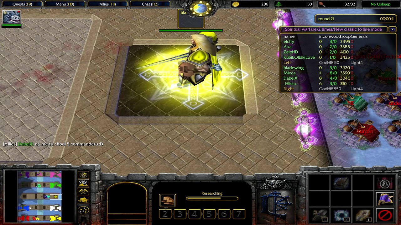 Warcraft 3: TFT [Custom] #142 The War 3.4c - Zapomněli healovat - YouTube