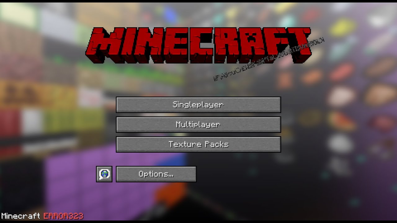 MInecraft Error 323 Creepy Gameplay [R E Q U E S T E D] - YouTube