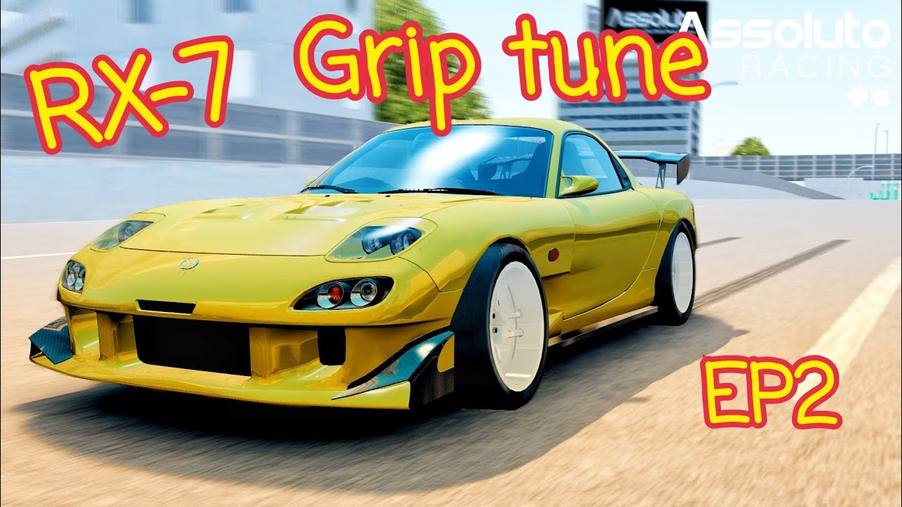 ASSOLUTO RACING : MAZDA RX-7 GRIP TUNE EP2 - YouTube