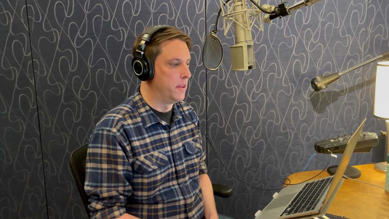 Garrett M. Graff records WHEN THE SEA CAME ALIVE - YouTube