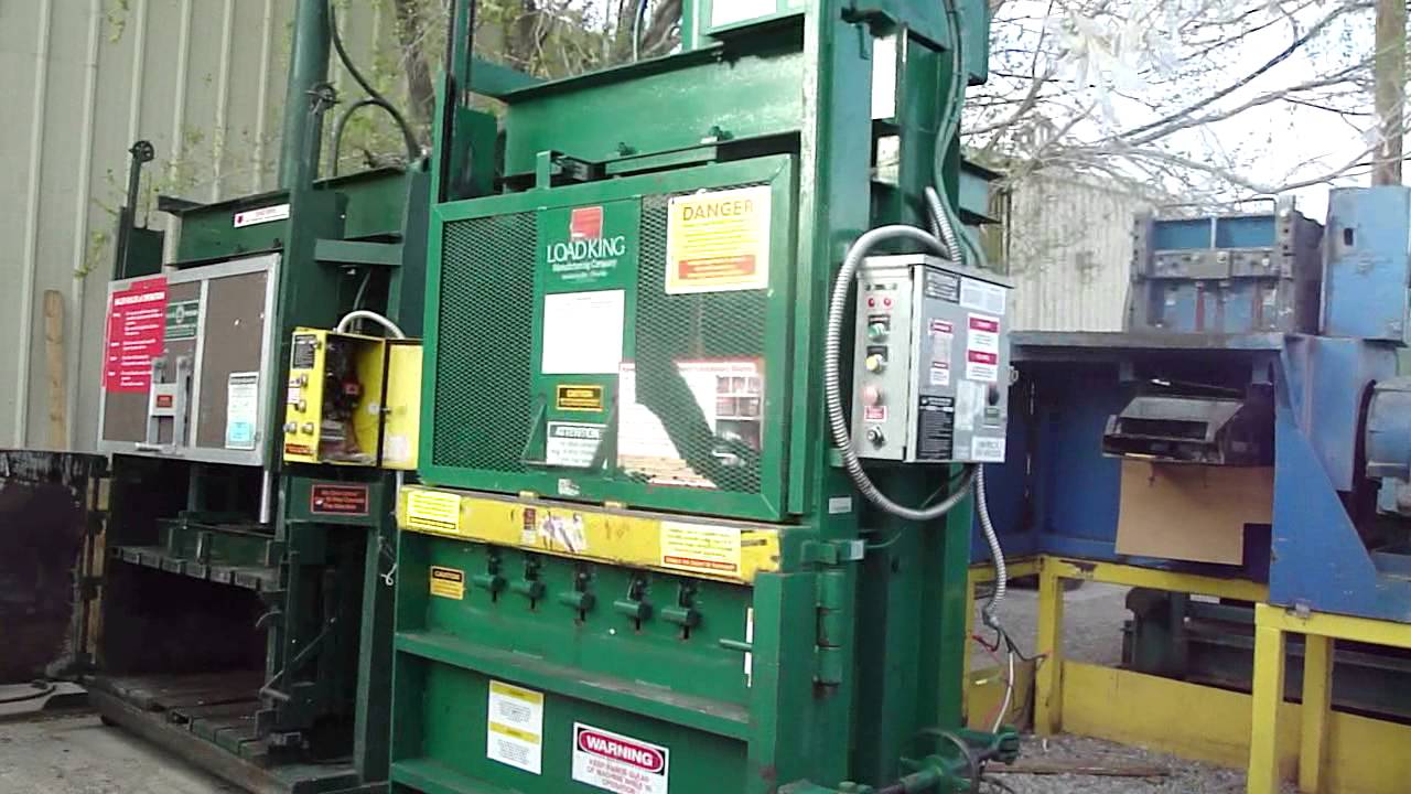 BALER LOAD KING 10 HP - YouTube